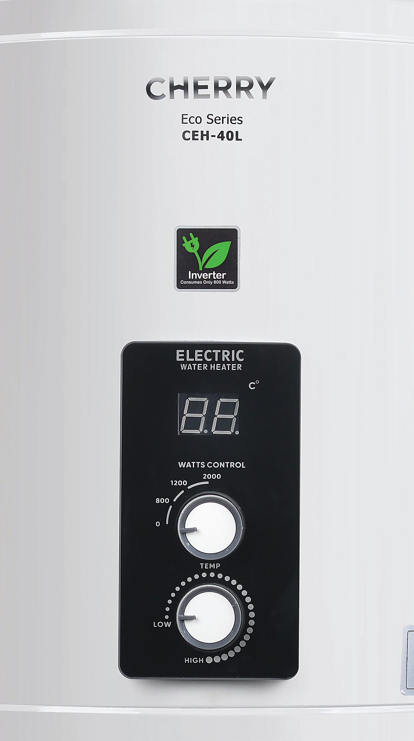 Cherry ECO Series CEH-40L Electric Water Heater | Digital Watt Control ...
